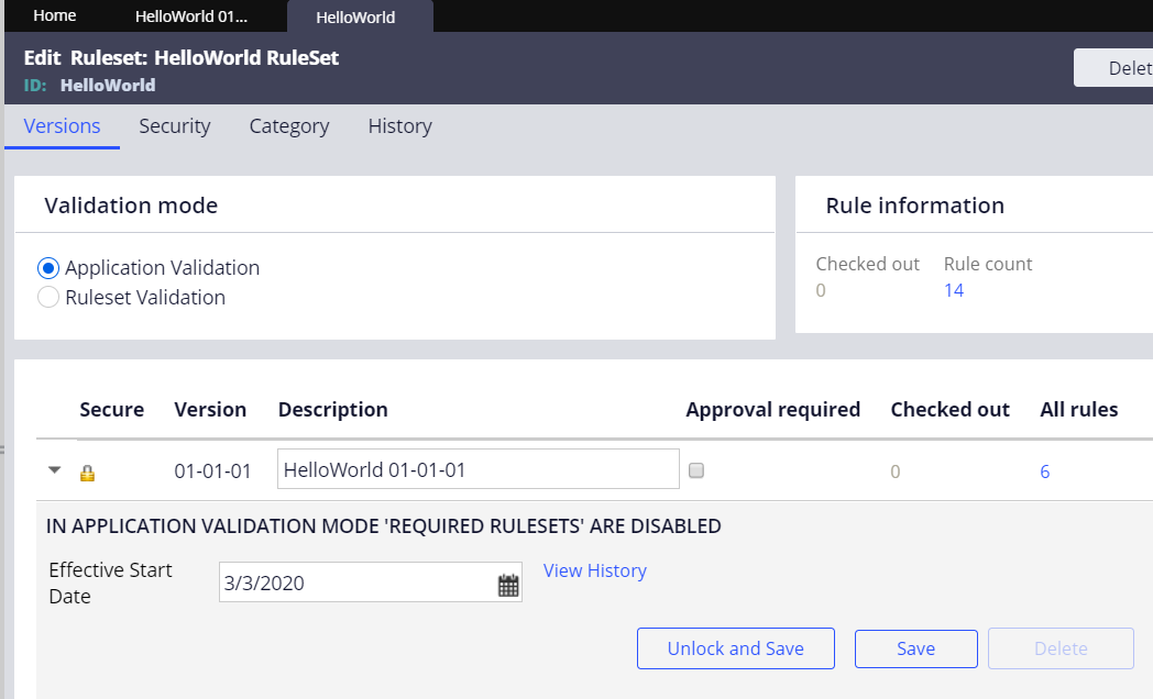 How To Configuring Application Rulesets Pega 8 Pega Ks