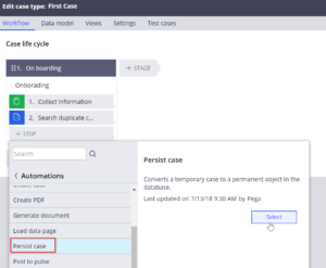 How to Configure Duplicate and Temporary Cases in Pega 8 - Pega KS