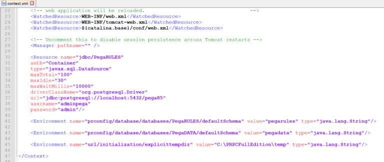 Installing PEGA Platform 8.5 with Tomcat and PostgreSQL - Pega KS Installing PEGA Platform 8.5 with Tomcat and PostgreSQL - Pega KS
